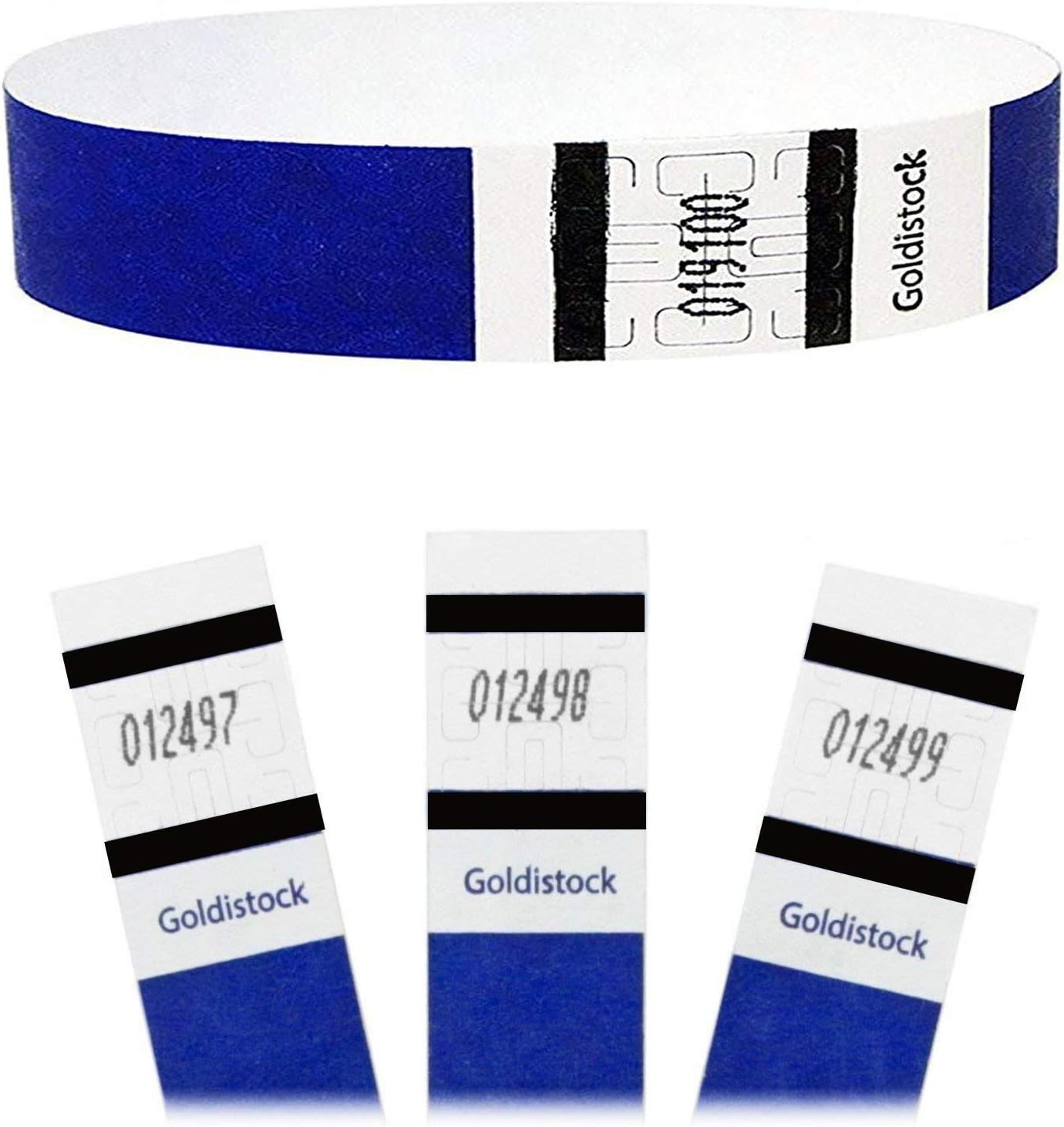 Amazon.com : Goldistock Wristbands Original Series Navy Blue (Blue ...