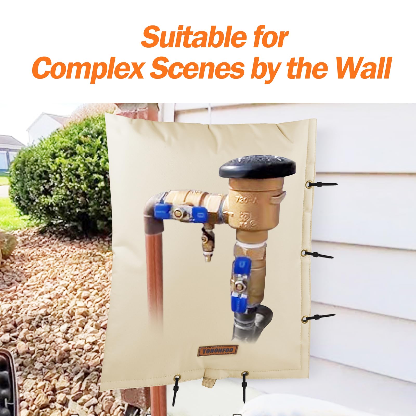 Snapklik.com : TOHONFOO 2-Way Opening Backflow Preventer Pipe ...