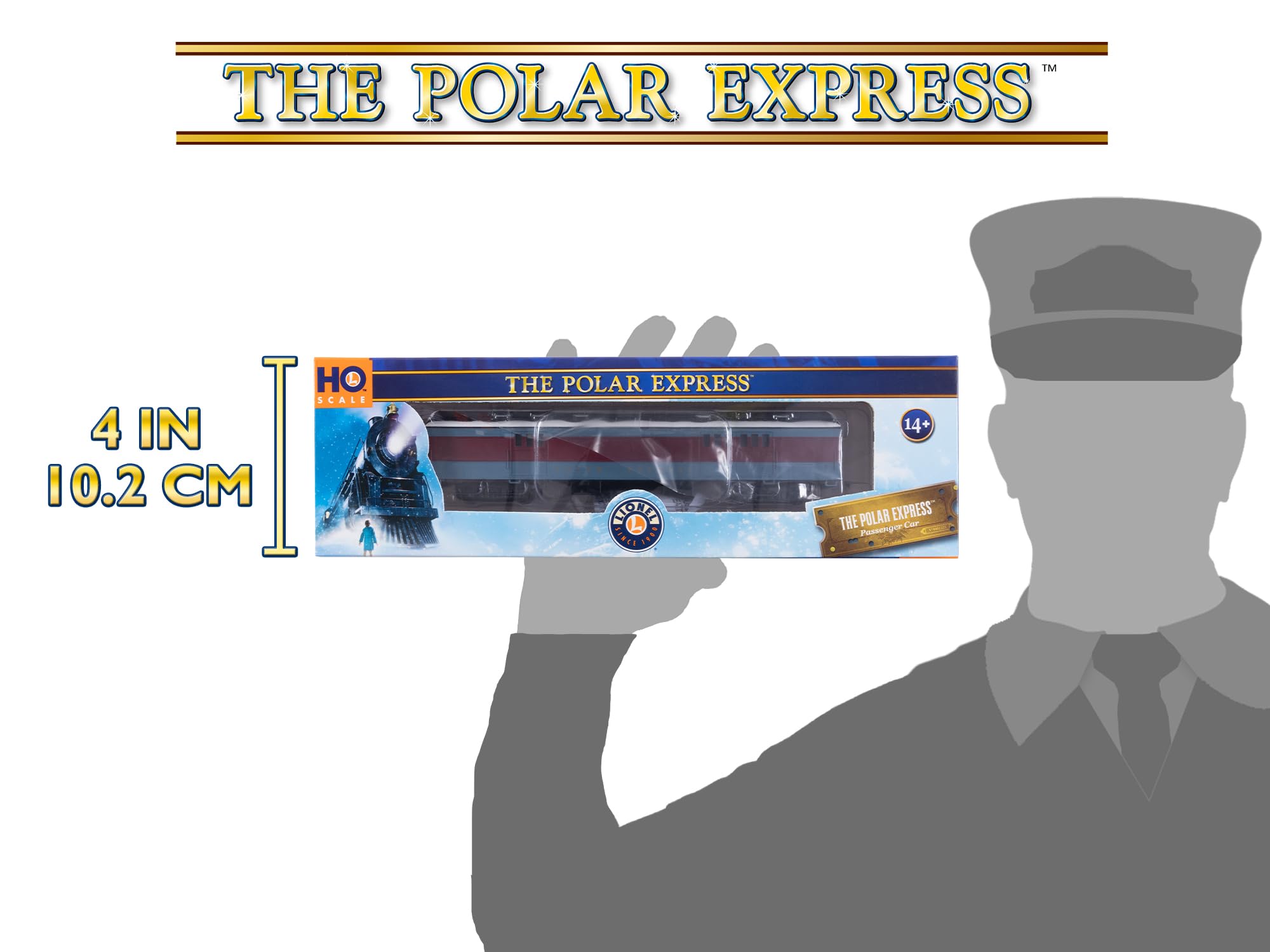 Snapklik.com : The Polar Express Baggage HO Gauge Model Train Car