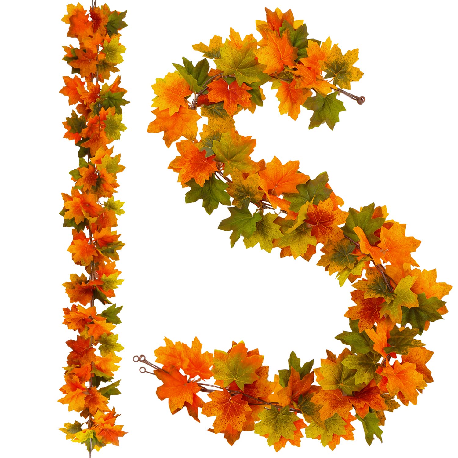 Whimsical Fall Leaf Vine