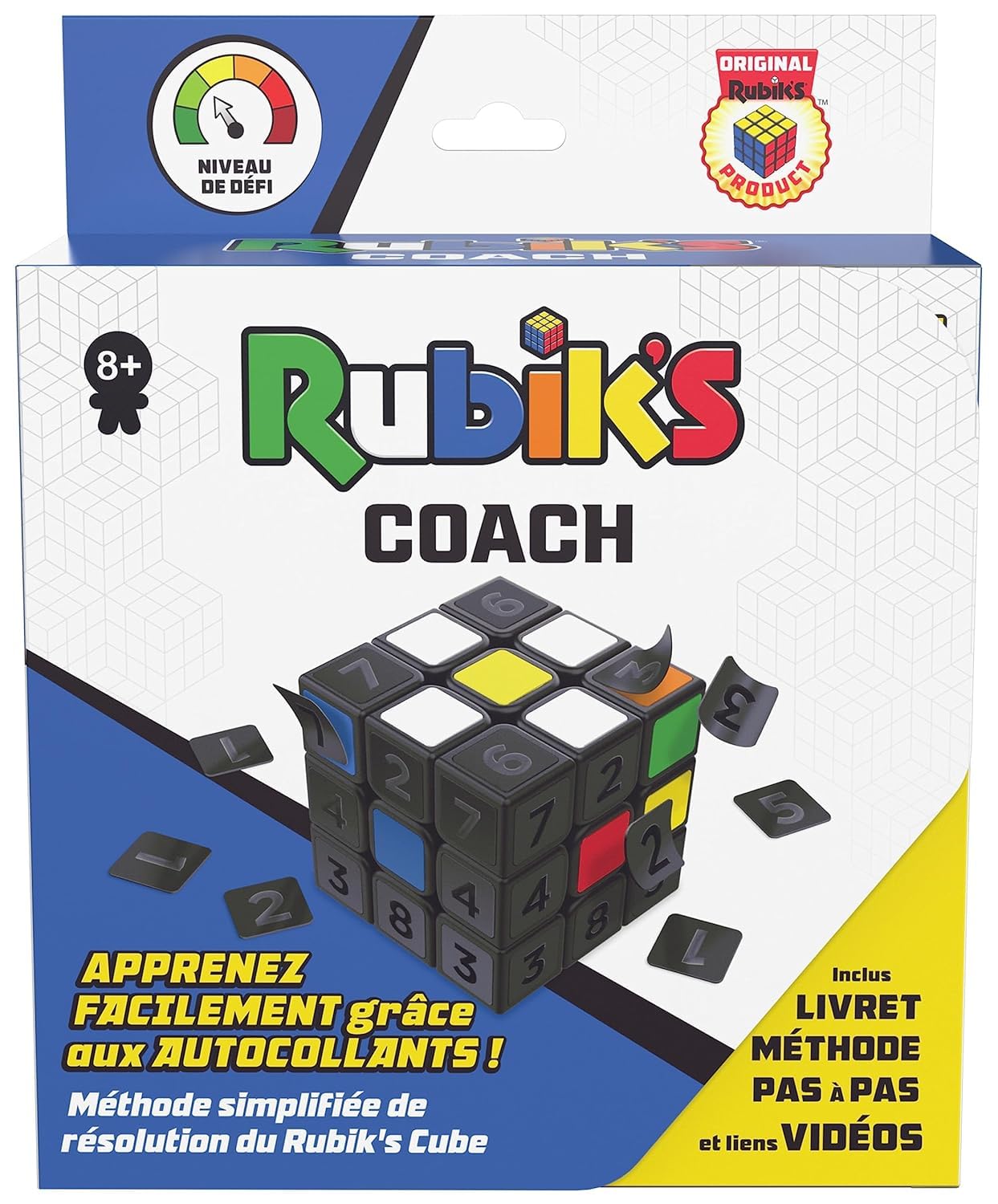 Amazon.com: RUBIK'S Cube Coach 3X3 - Puzzle Game for Adults and ...