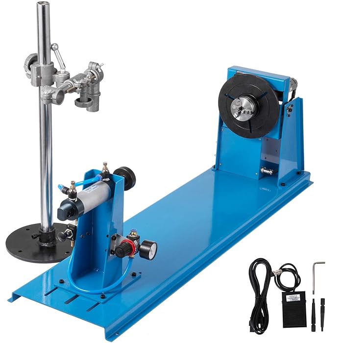 Buy Mophorn 10KG Rotary Welding Positioner Turntable Table 110V Mini 0 ...