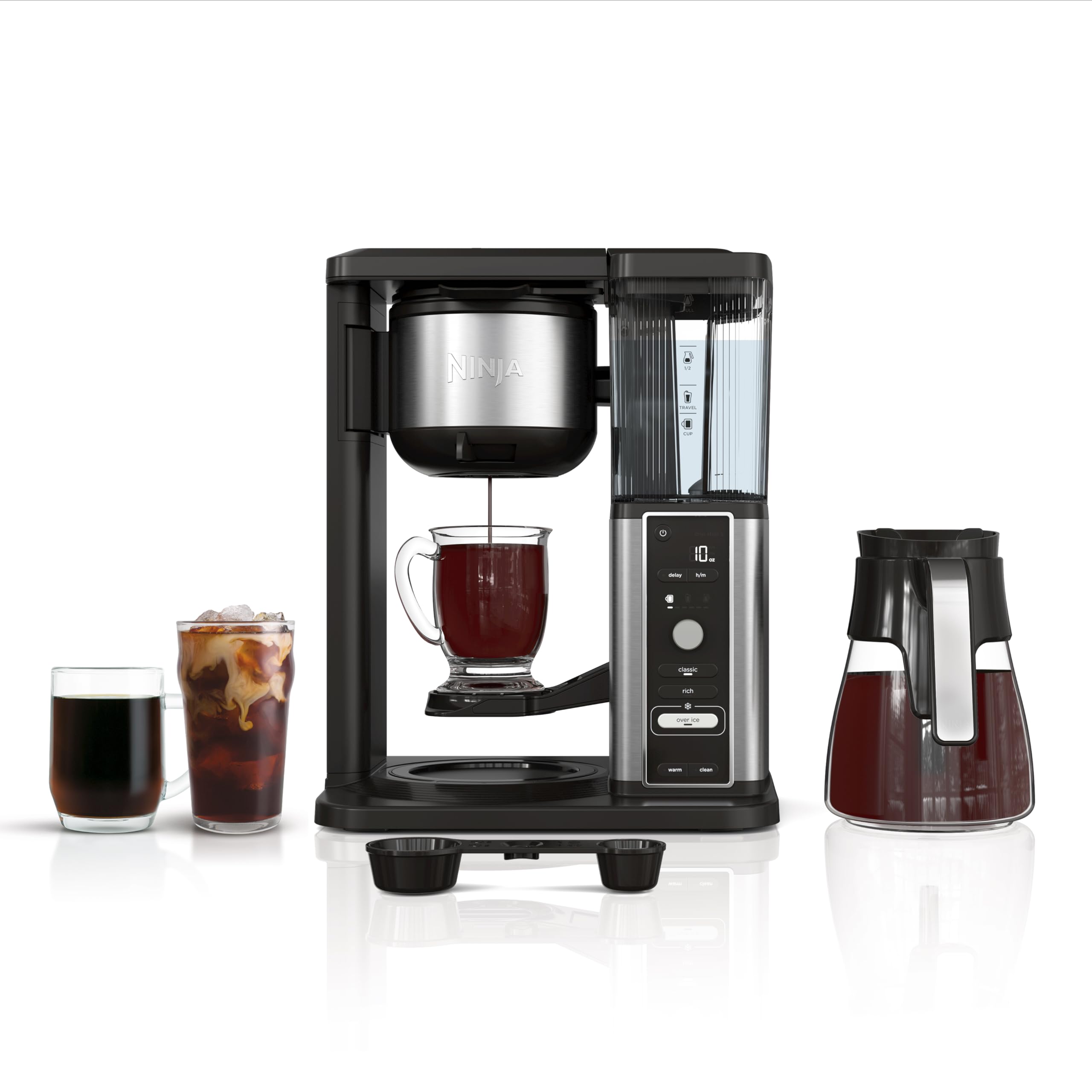 Ninja® Hot & Iced, Single Serve or Drip Coffee Maker with Rapid Cold ...