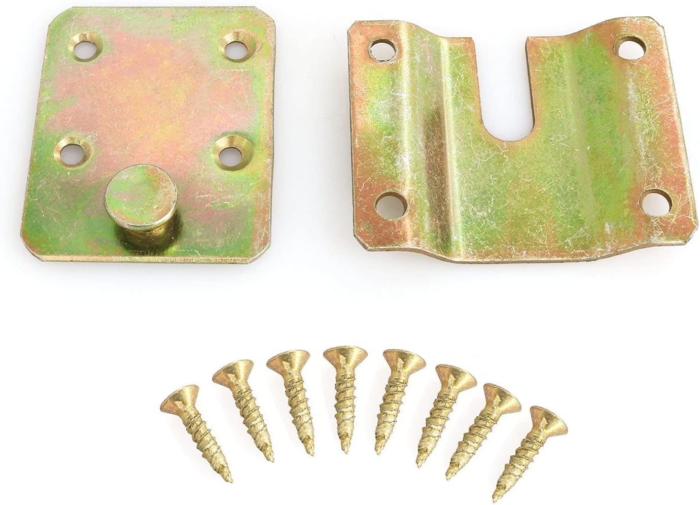 Buy Heyous 4 Sets Frame Hook Metal Hanging Mount Clip Hanger Flush Wall ...