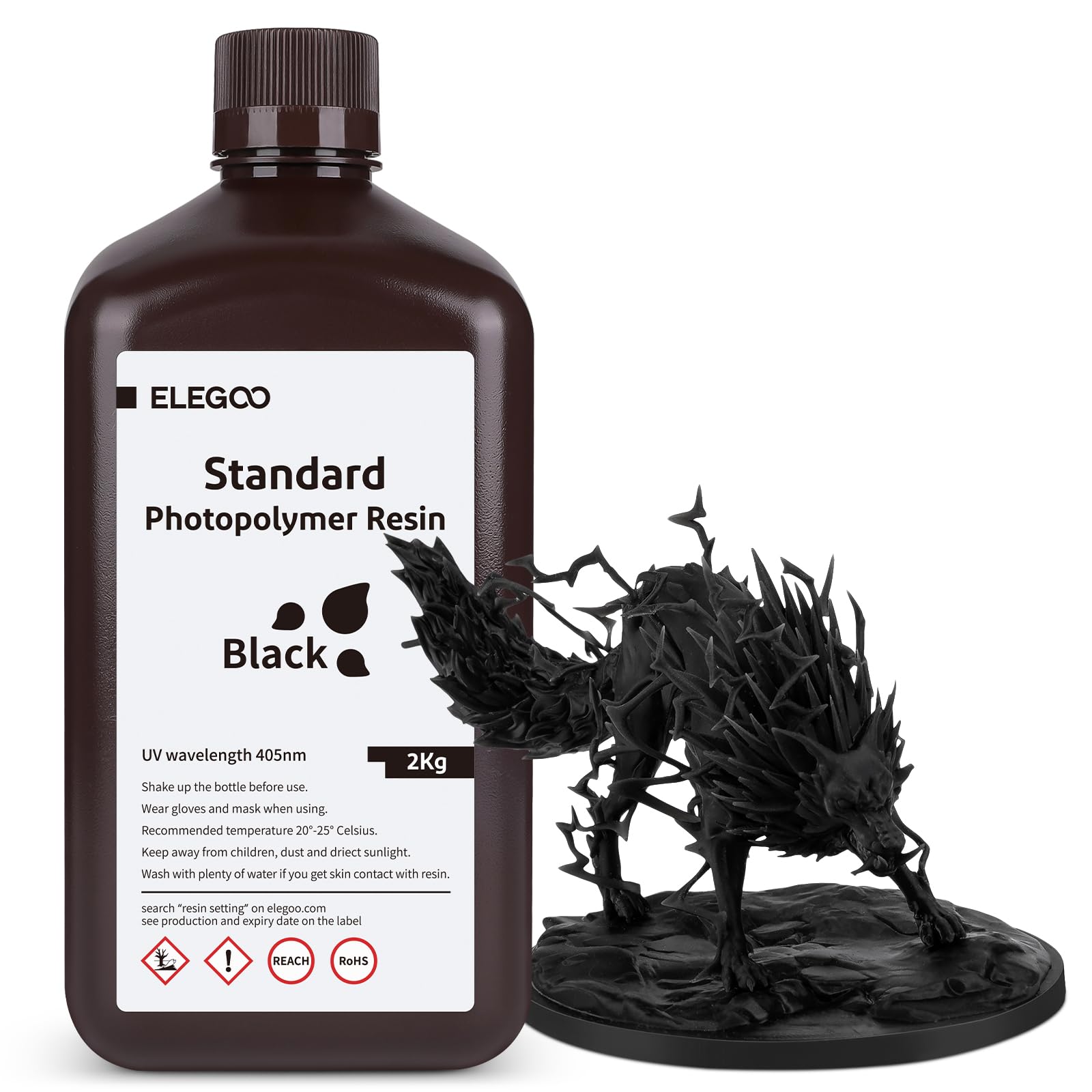 Snapklik.com : Standard LCD 3D Printer Resin, Fast UV-Curing 3D 405nm ...