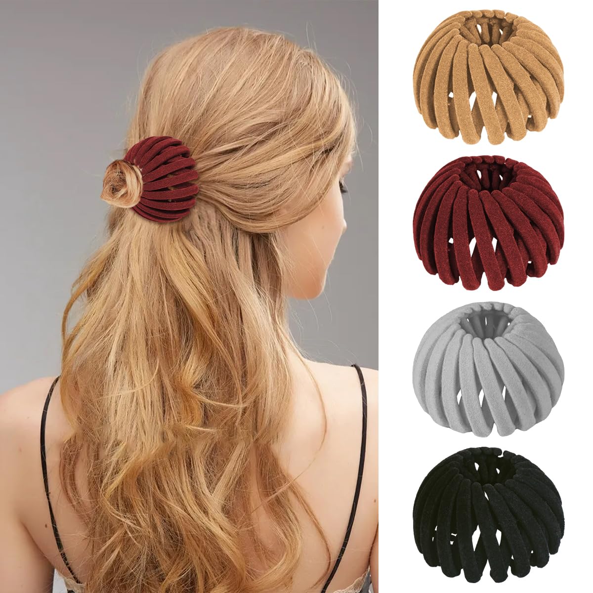 Amazon.com : Birds Nest Hair Clips - 2025 New Hair Claw Clamps Bun ...