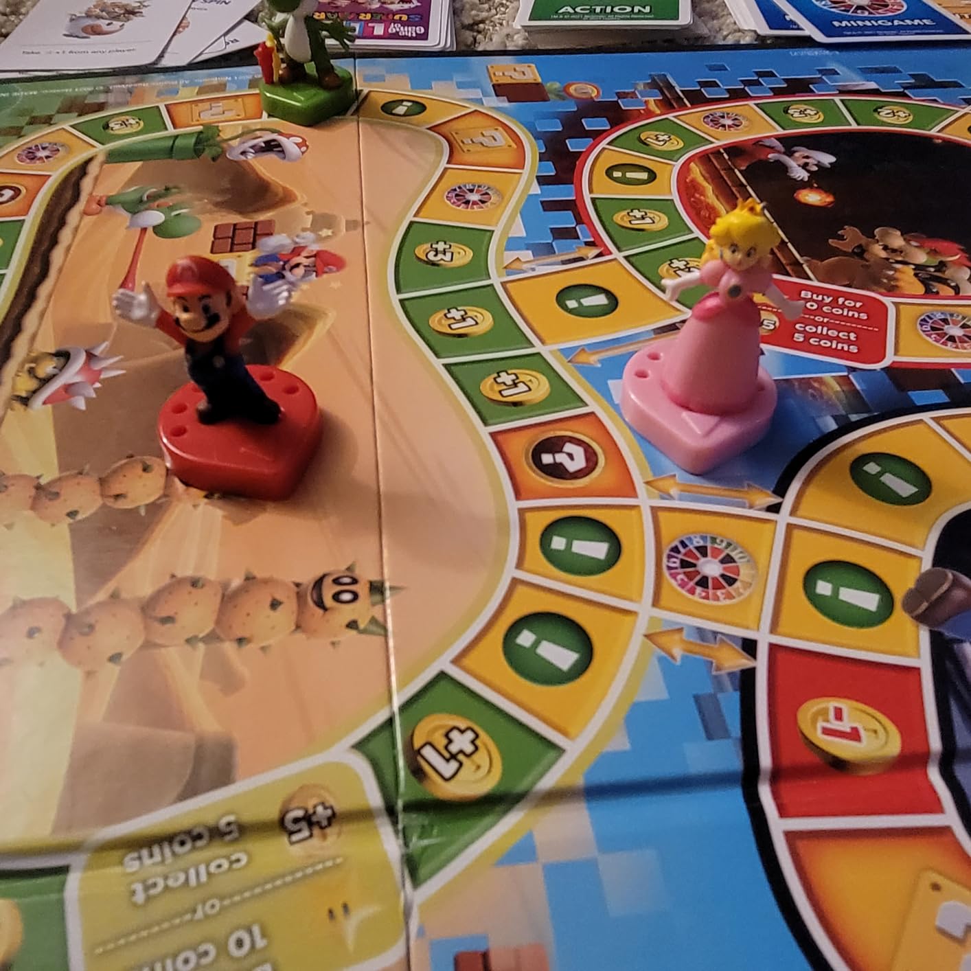 Amazon.com: Hasbro Gaming The Game of Life: Super Mario Edition 超級馬力歐版本 ...