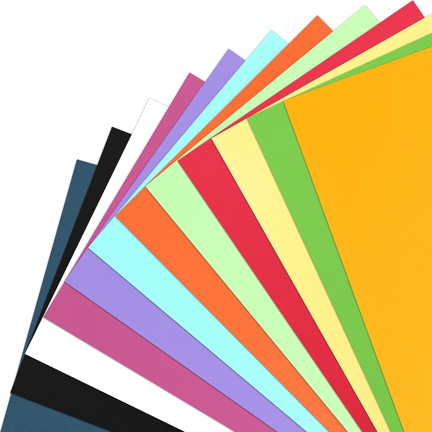 Amazon.com : Gondiane 24 sheets Multi Colors Cardstock Paper 8.5 x 11 ...