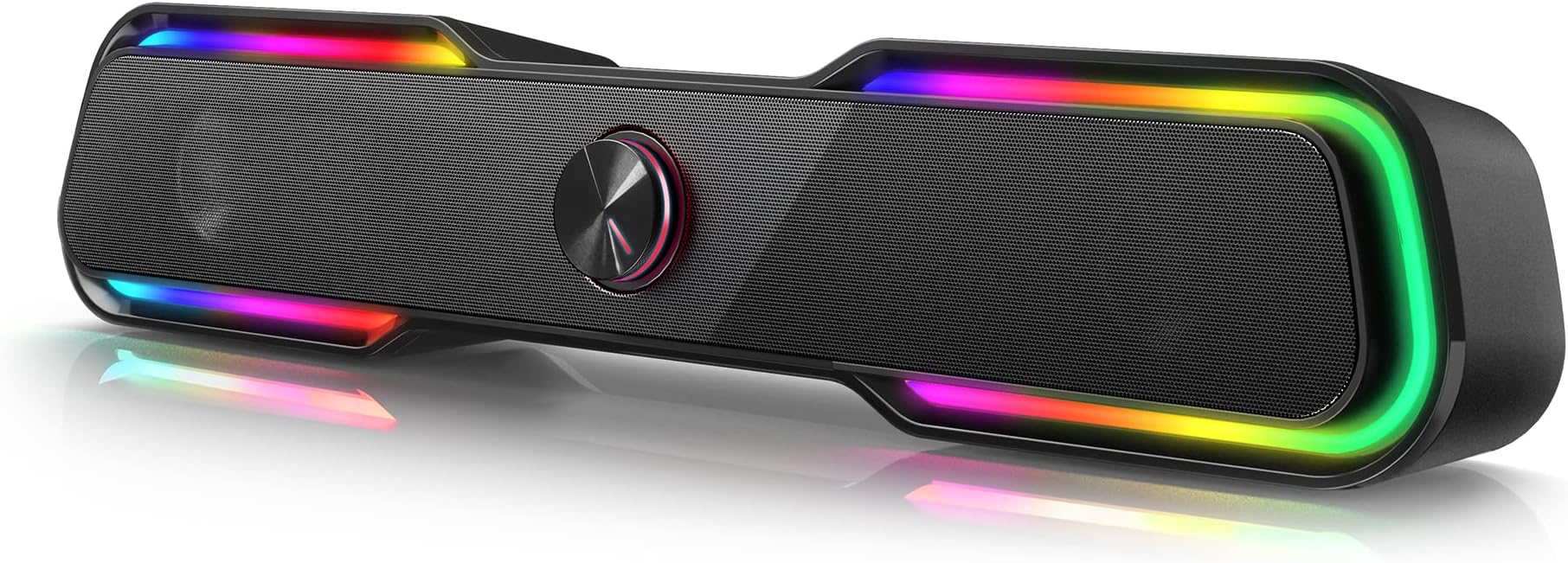 Bazivve PC Speakers, RGB Gaming Computer Speakers for Desktop, USB ...