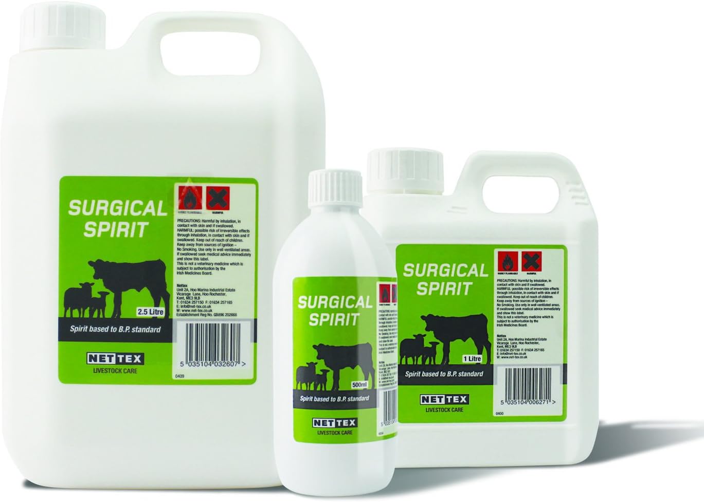 NETTEX Livestock Care First Aid Topical Antiseptic Surgical Spirit ...