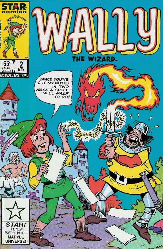 Amazon.com: Wally the Wizard #2 VF ; Marvel comic book | Star All Ages ...