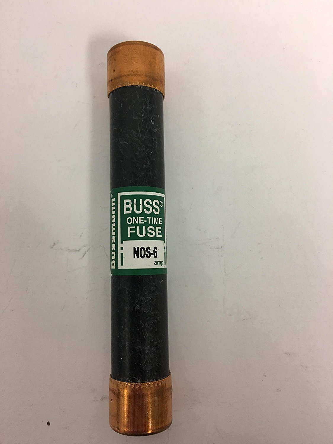 Eaton Bussmann NOS-6, 6Amp 600V Medium/Normal Blow Class K5 and H Fuse ...