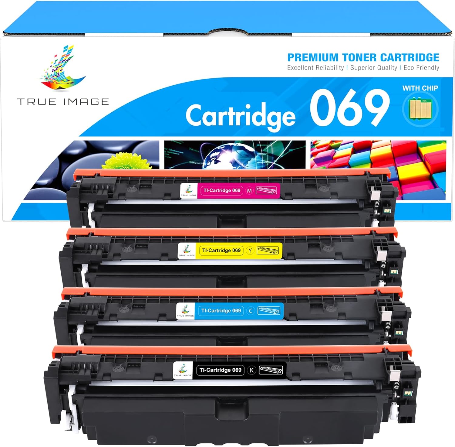 Amazon.com: 069 Toner Cartridge Set 069H MF753Cdw Compatible ...
