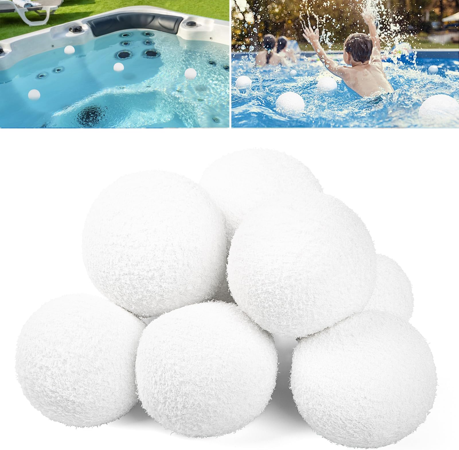 Amazon.com: Gerrii 12 Pcs 3 Inch Hot Tub Scum Sponge Absorber ...