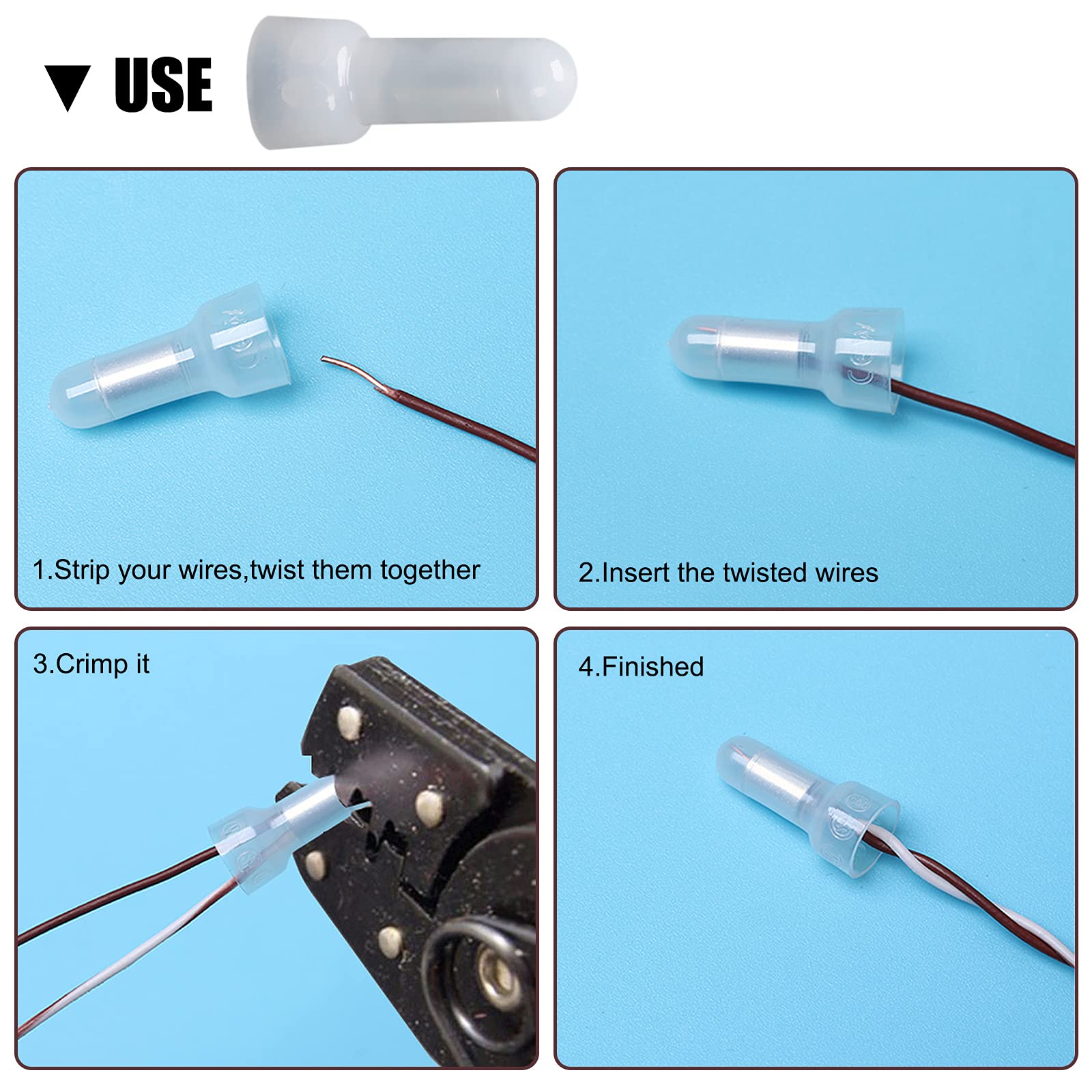 Invisible Fence Wire Dog Fence Wire Splice Connectors, Waterproof ...