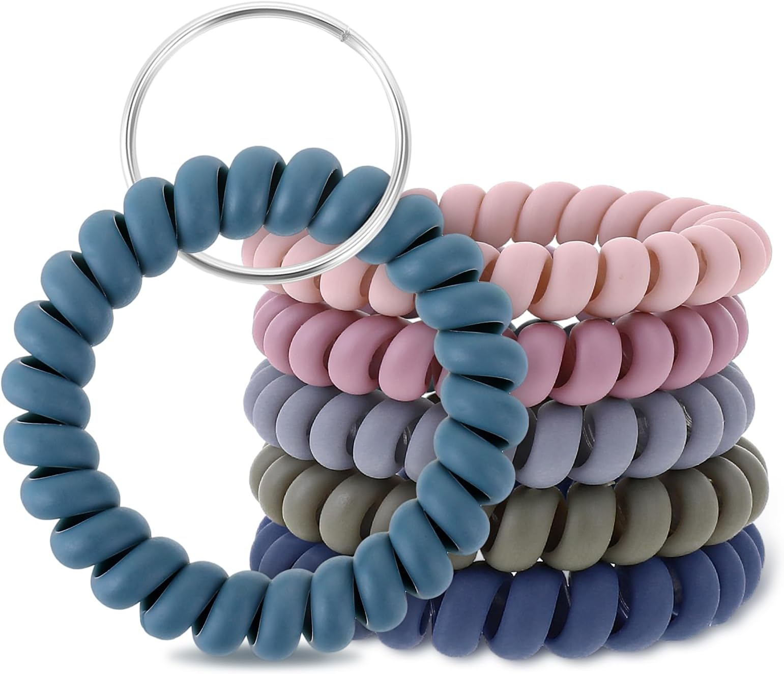 Amazon.com : 6PCS Stretchable Wristband Wristlet Keychain Wrist Key ...