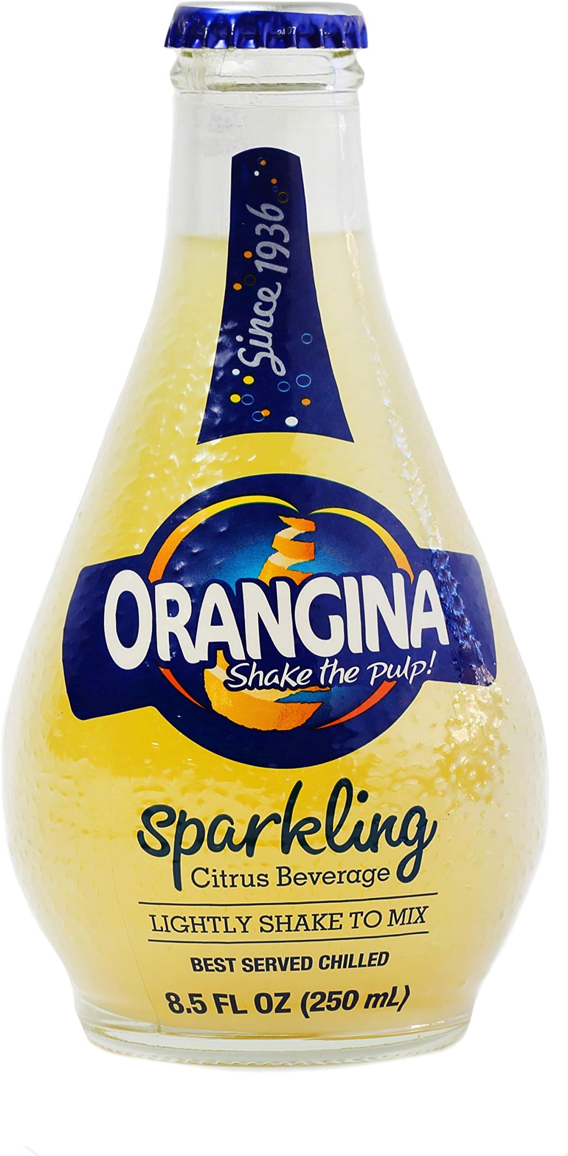 Amazon.com : Orangina Sparkling Fruit Drink Made with Real Orange Pulp ...