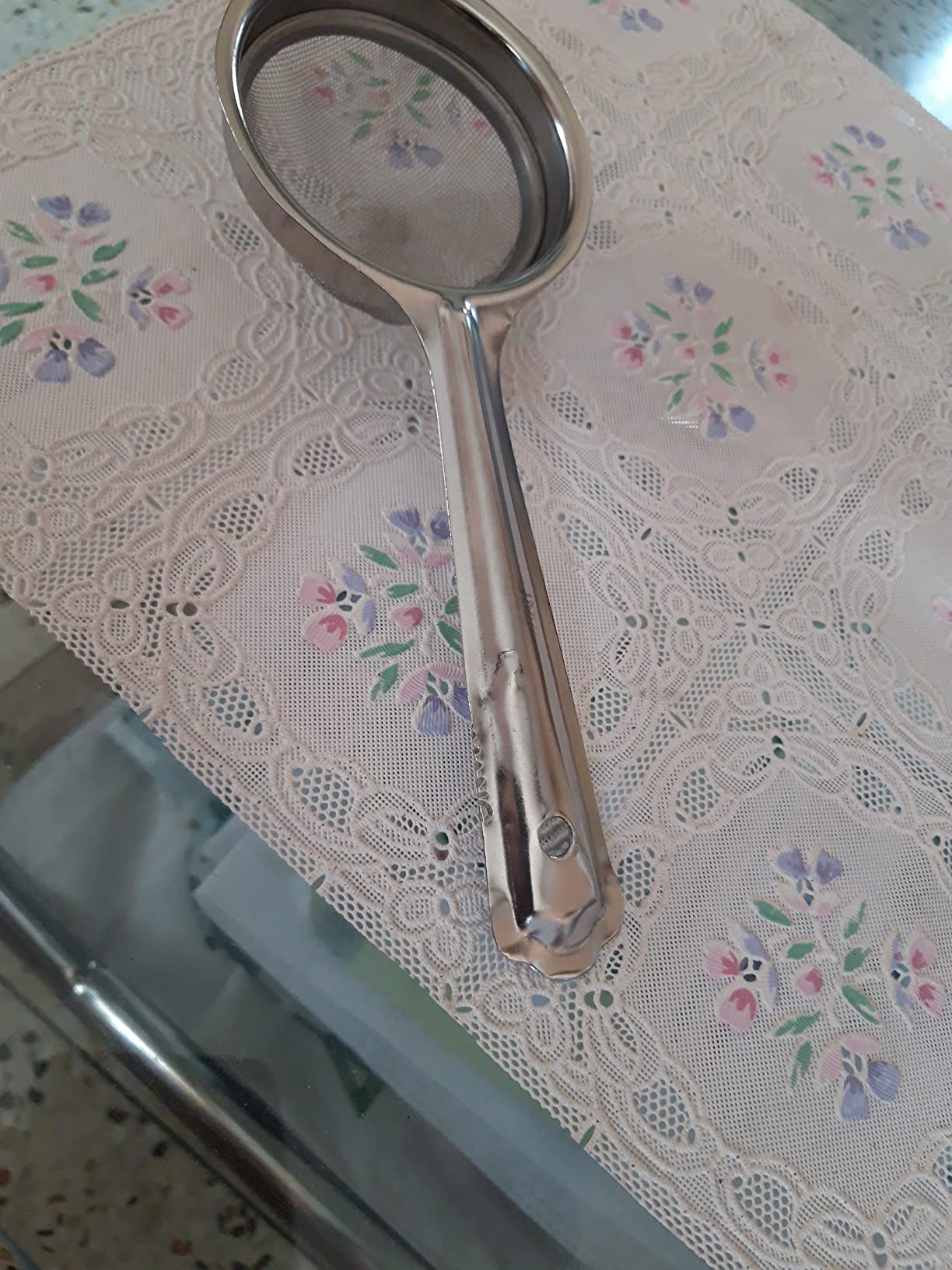 Buy Sjeware Stainless Steel Tea Strainer, Chalani, 8 cm, Medium Online ...