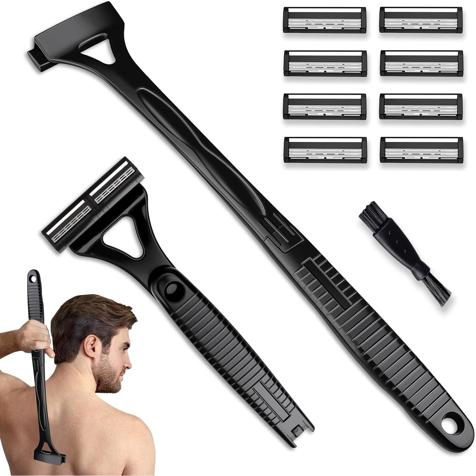 Amazon.com: Dexspoeny Back Shaver for Men & Women(DIY), Body Hair ...