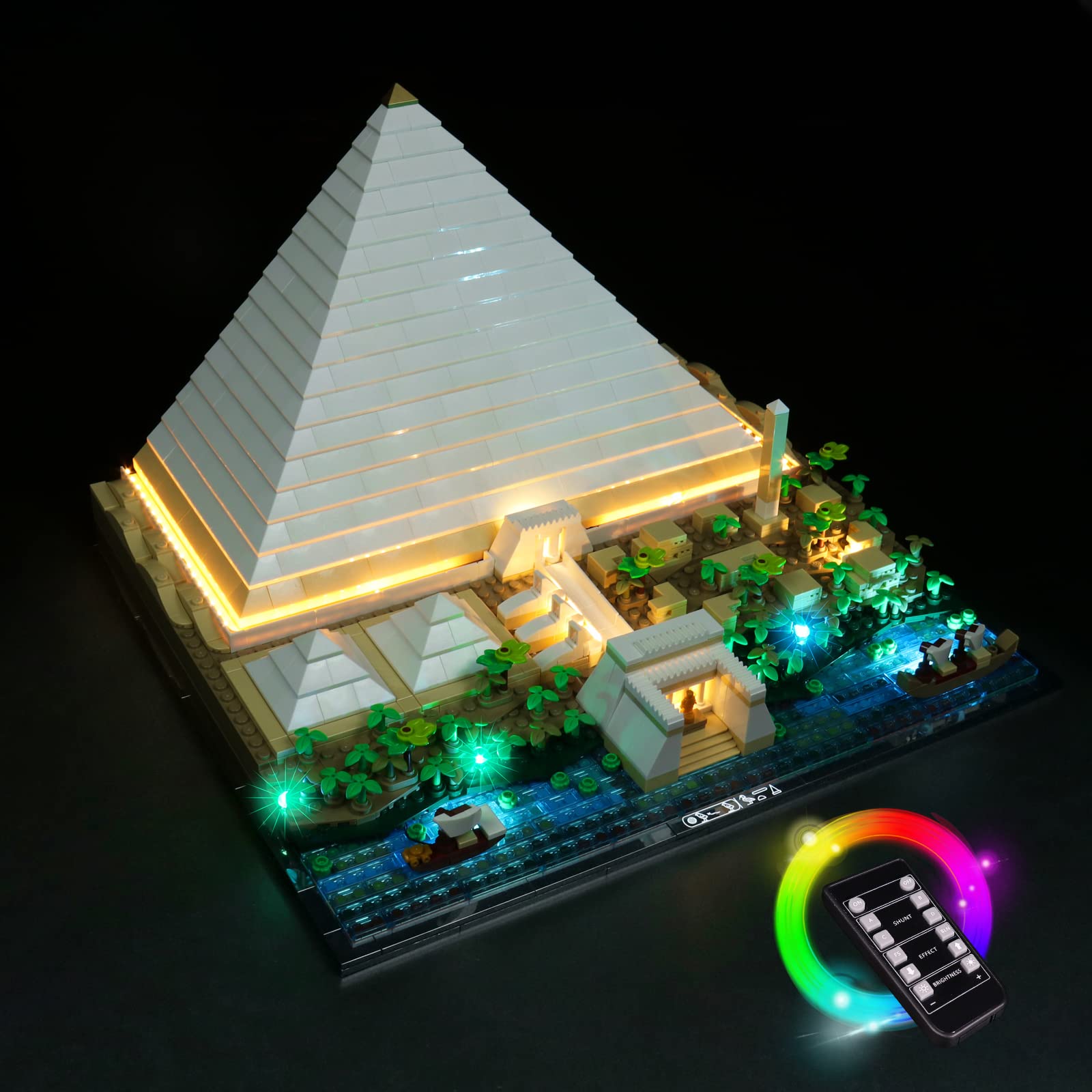Buy LED Light Kit for Lego Architecture The Great Pyramid of Giza 21058 ...