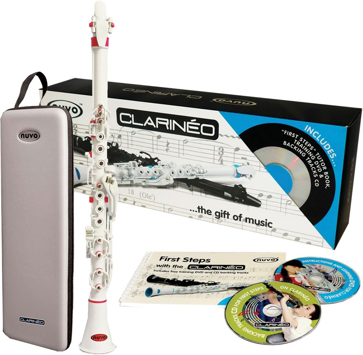 Nuvo Clarineo C Klarinette Selbstlern Outfit Rot Inkl Formkoffer Nuvo Clarineo C Klarinette Selbstlern Outfit Rot Inkl Formkoffer