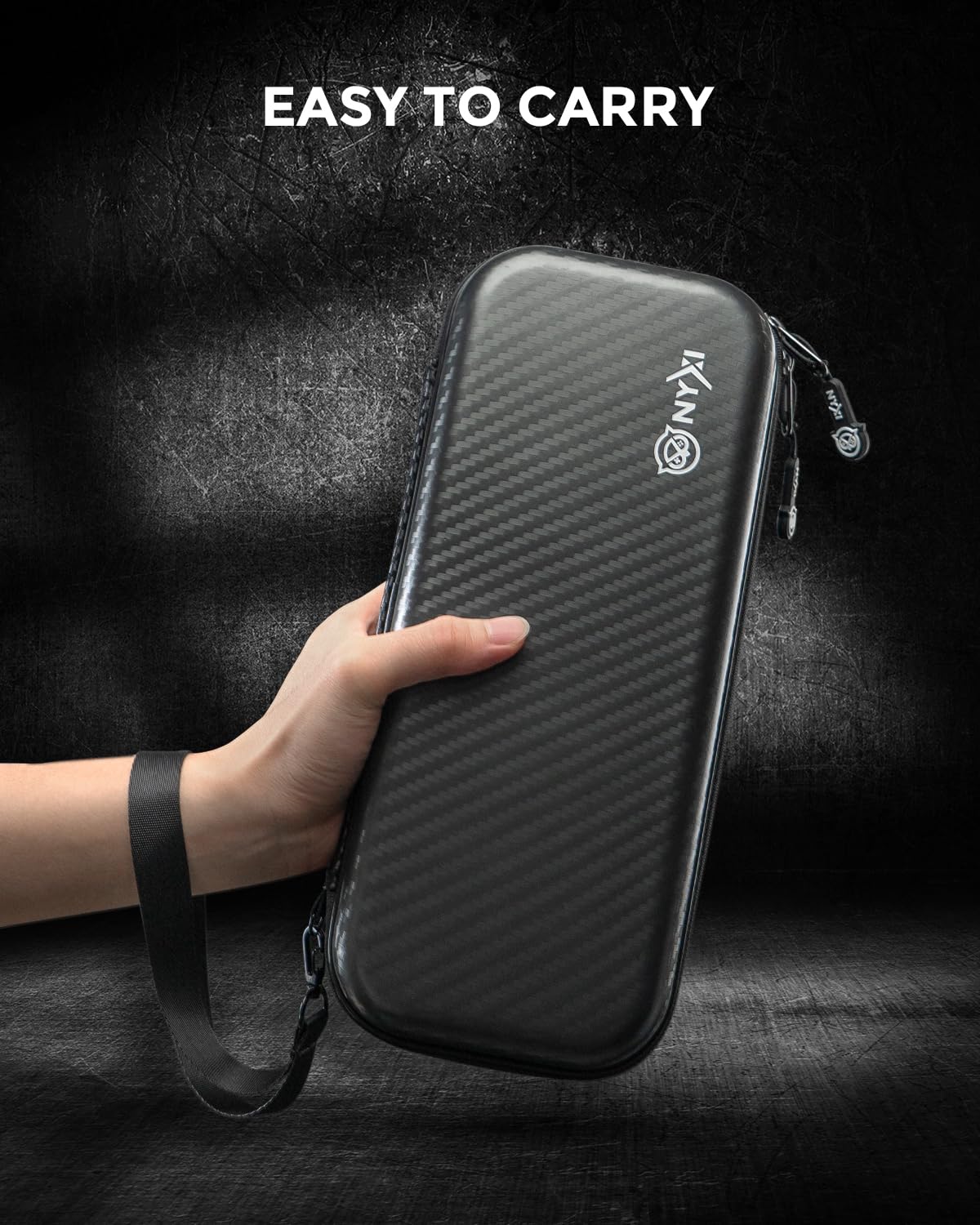 NYXI Carbon One Carrying Case, Hard Shell Protective Travel Bag with 24 ...