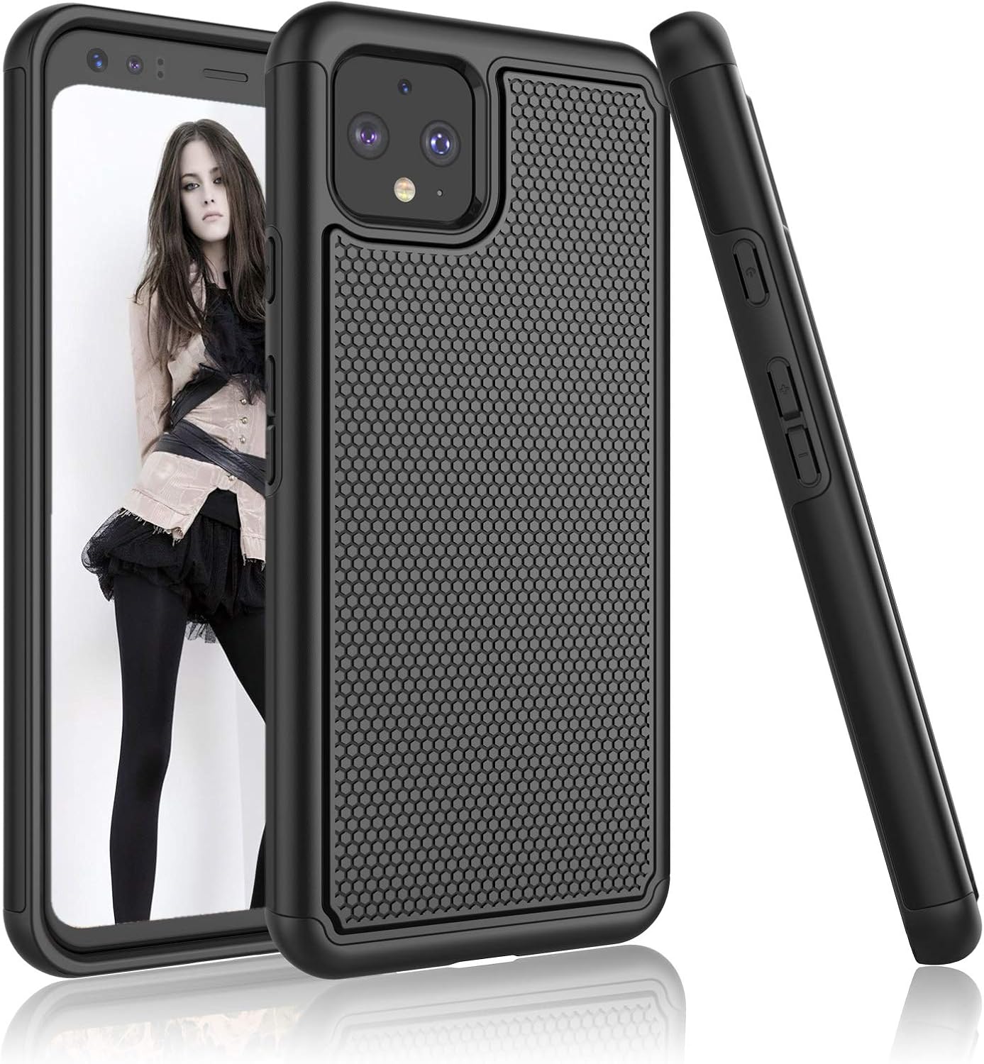 Amazon.com: NJJEX for Google Pixel 4 XL Case, Pixel 4XL Case, [Nveins ...