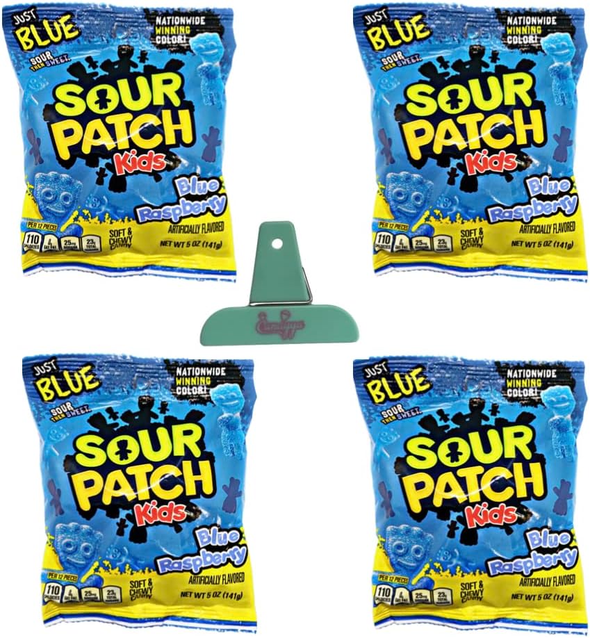 Amazon.com : Sour Patch Kids Blue Raspberry 8 oz bag : Grocery ...