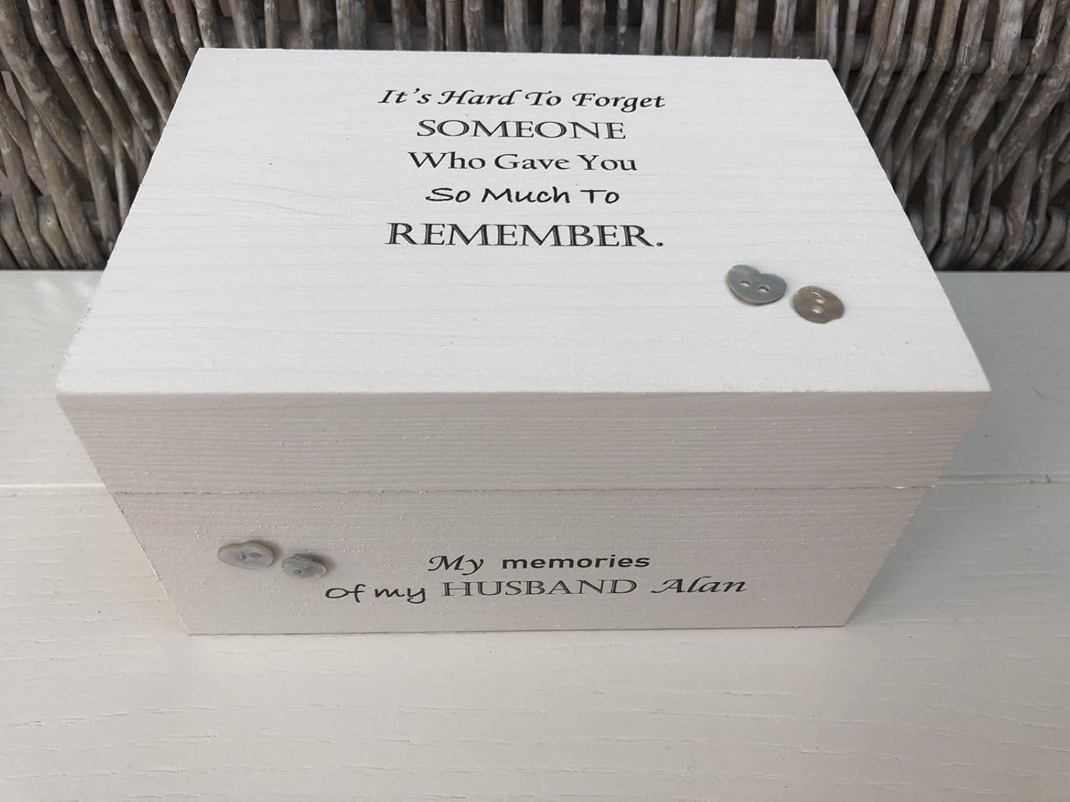 Shabby Chic Style Special Memory Box BEREAVEMENT in memory of A Grandma ...