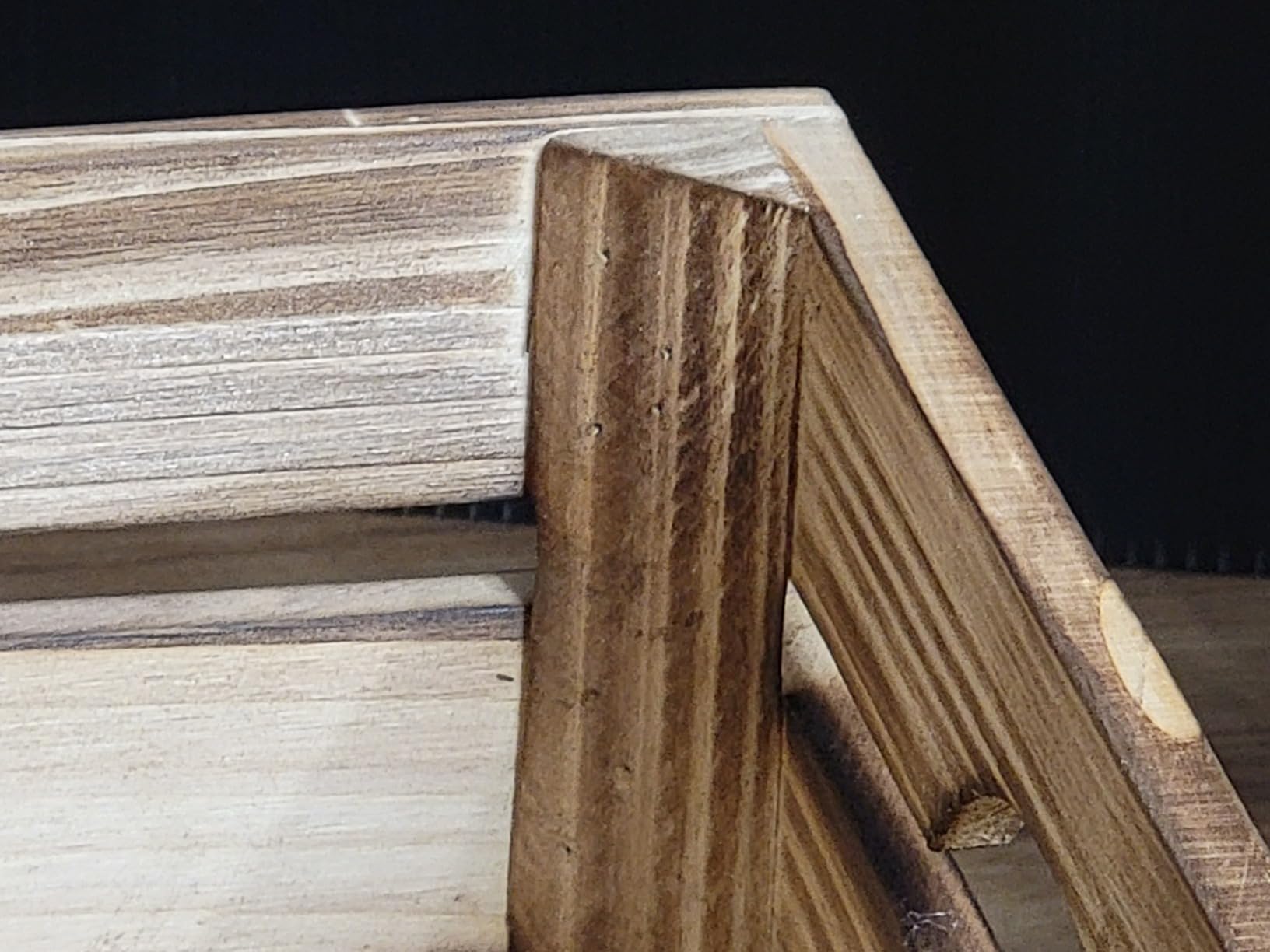 $11/mo - Finance UPPER DECOR Large Wooden Crates Unfinished Set of 4 ...