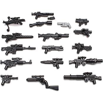 BrickArms Star Wars™ Blaster Waffenset, Custom Waffen kompatibel mit ...