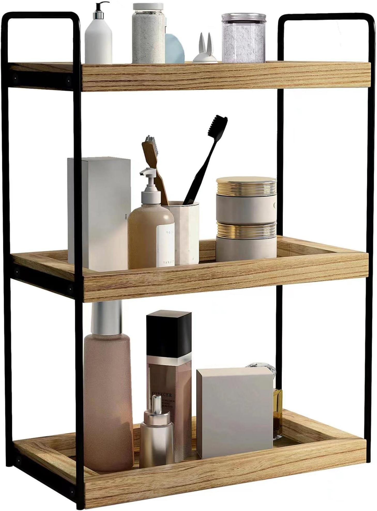Amazon.com: Dorhors 3 Tier Bathroom Counter Organizer,Countertop ...