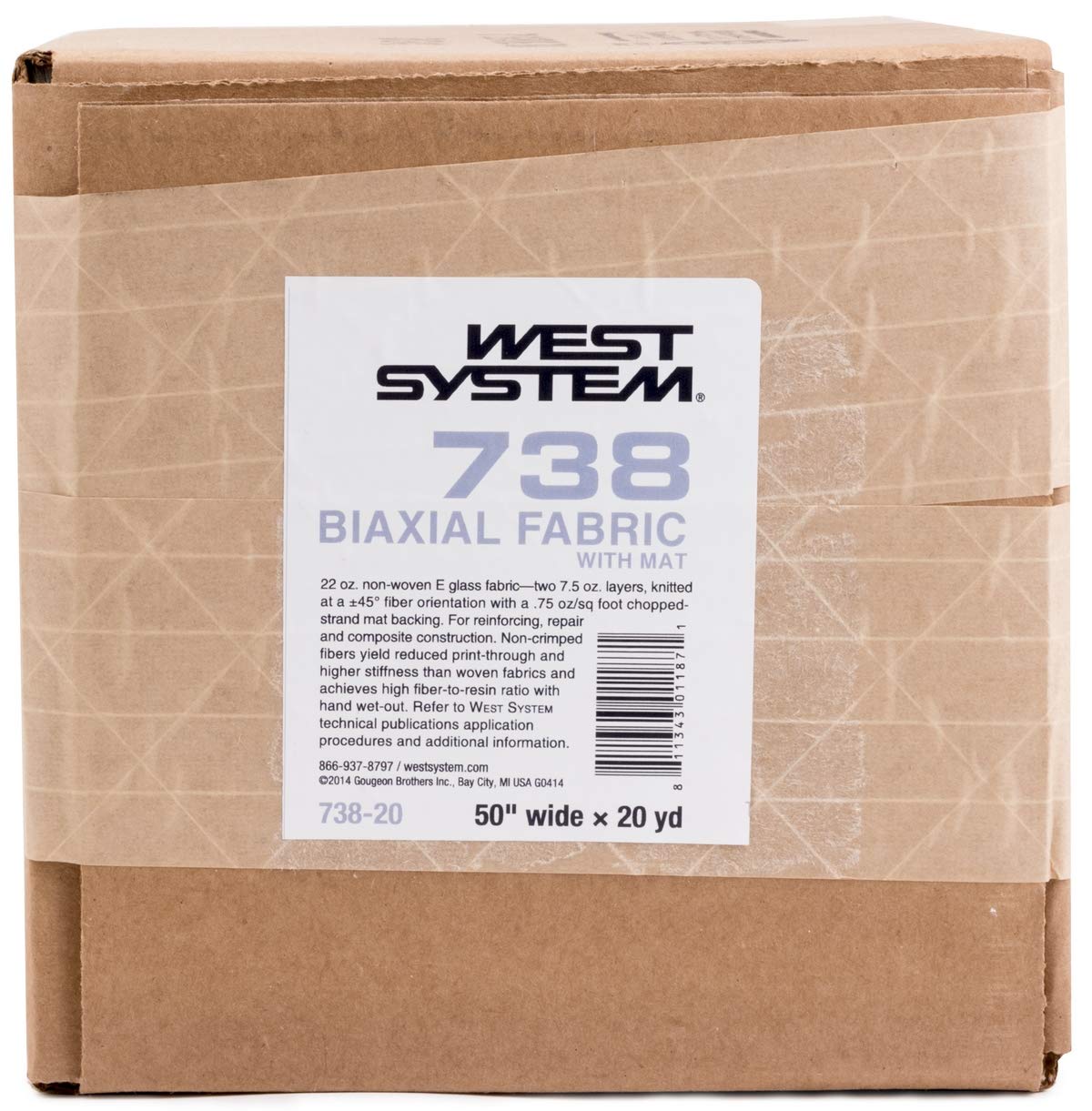Amazon.com: West System Biaxial Fabric/mat : Arts, Crafts & Sewing