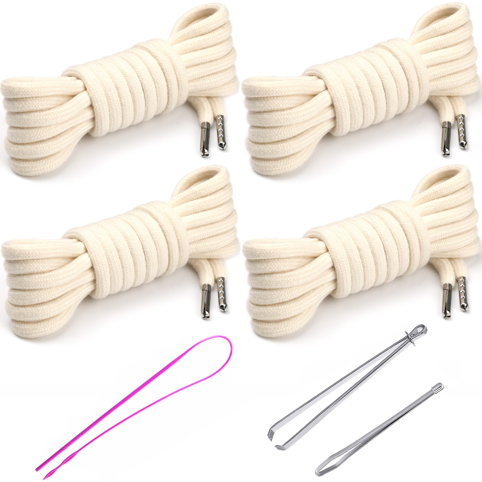 Amazon.com: 4 Pcs 53'' Drawstring Cords Replacement Drawstrings in 10 ...