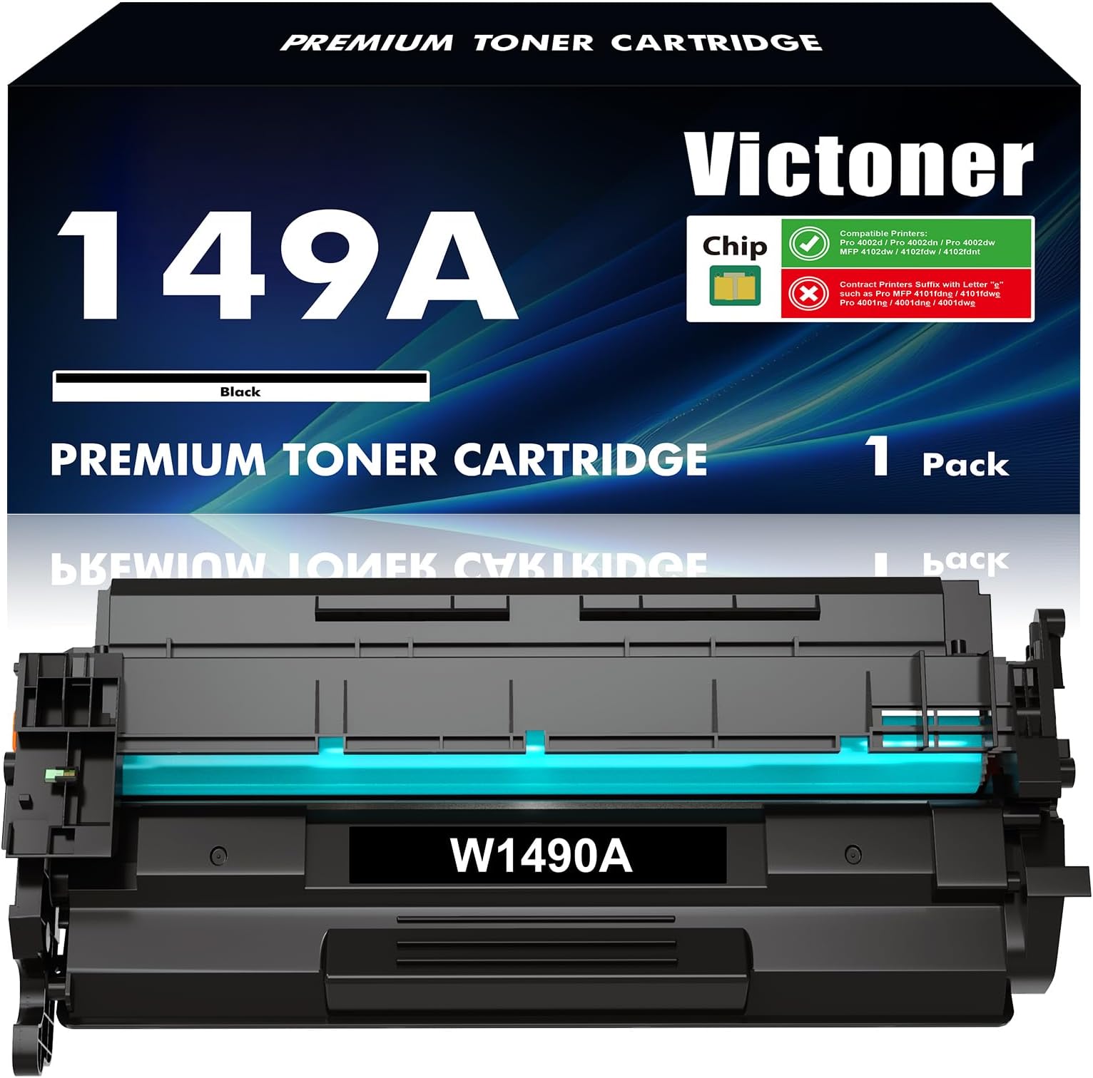 HP 149X (W1490X) Original LaserJet Toner Schwarz (Mit hoher Reichweite ...