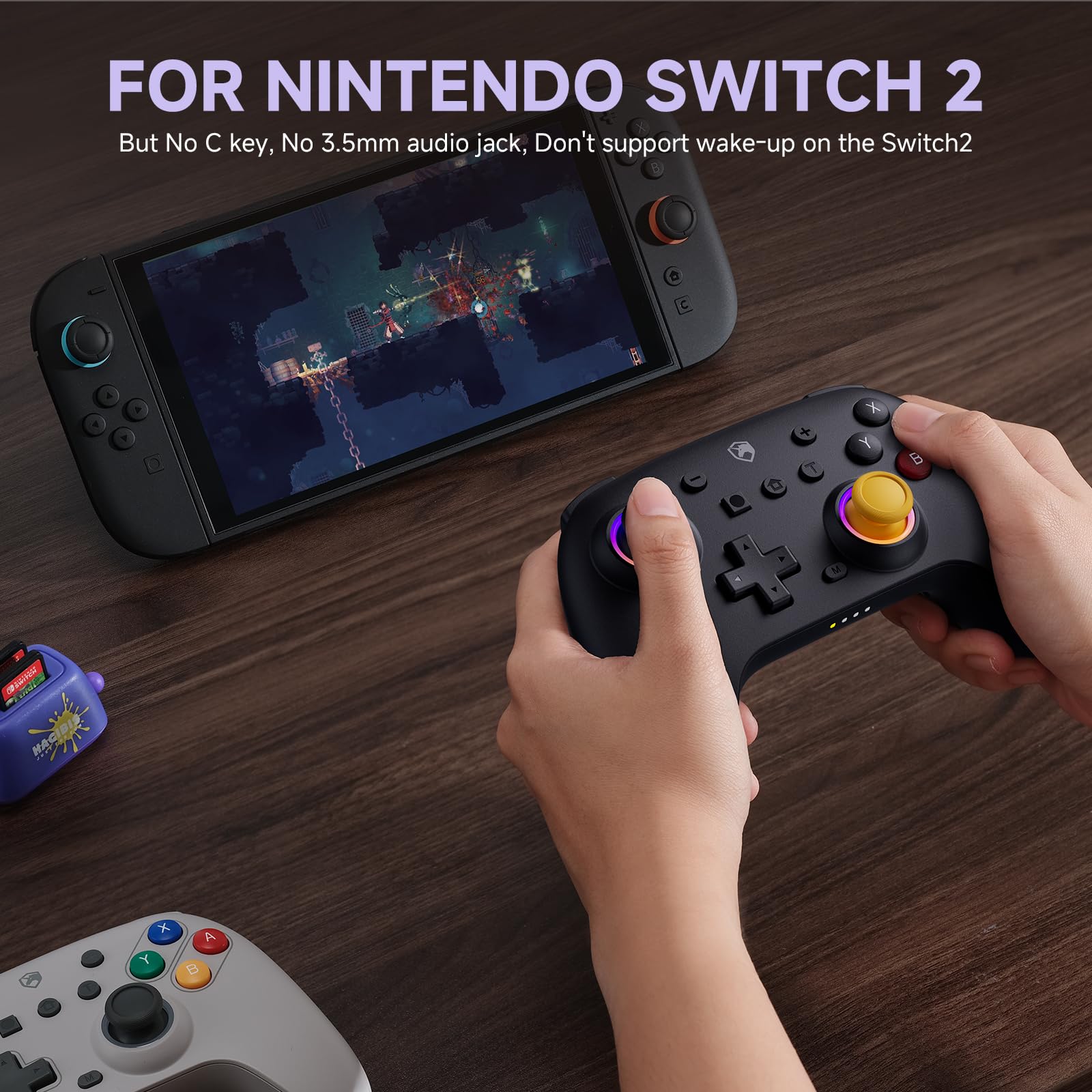 Snapklik.com : ECHTPower Wireless Switch Controller, Switch Pro Controller For Nintendo Switch ...