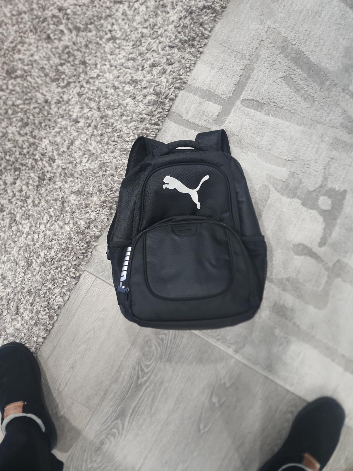 Puma Challenger Backpack Fully Padded, 15” Laptop Pocket Black : Amazon ...