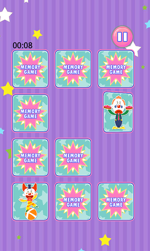 Aplicación Clown Memory Game en Amazon Appstore