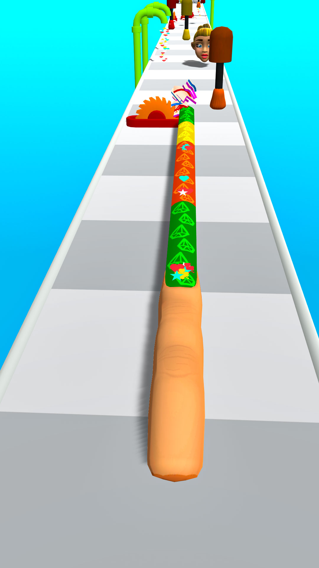 Long Nail Artist! Nail Stack Rush Fashion Queen Nail Makeover Stack Runner 3D - App on Amazon ...