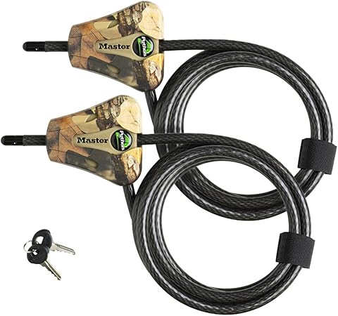 Master Lock Python Trail Camera Adjustable Camouflage Cable Locks ...