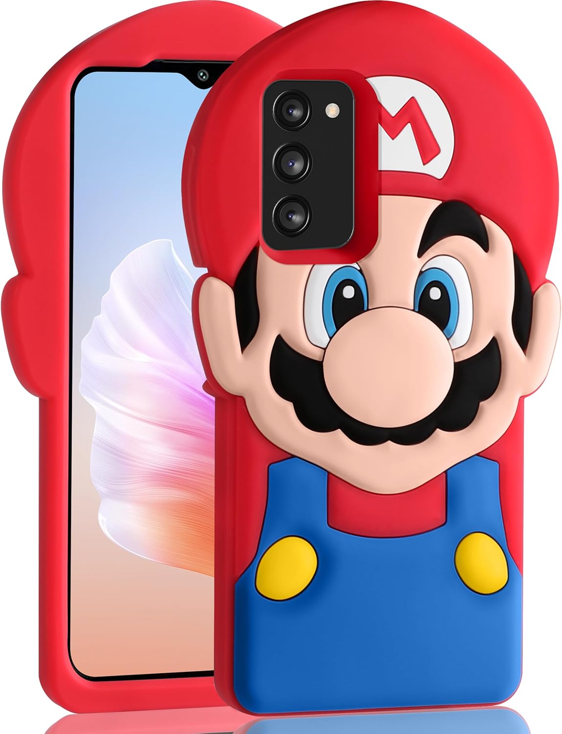 Amazon.com: oqpa for Samsung Galaxy A03S Phone Case Cute Cartoon 3D ...