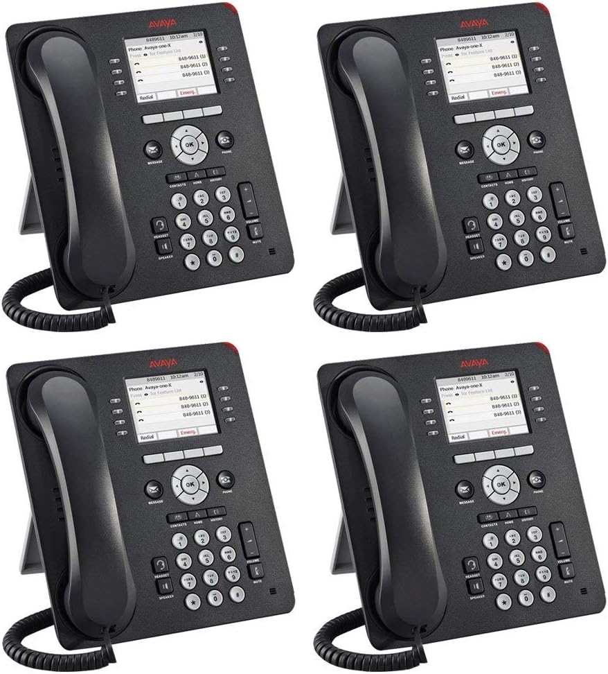 Amazon.com : Avaya 9608G IP Gigabit Office Phone 700505424 (Renewed ...