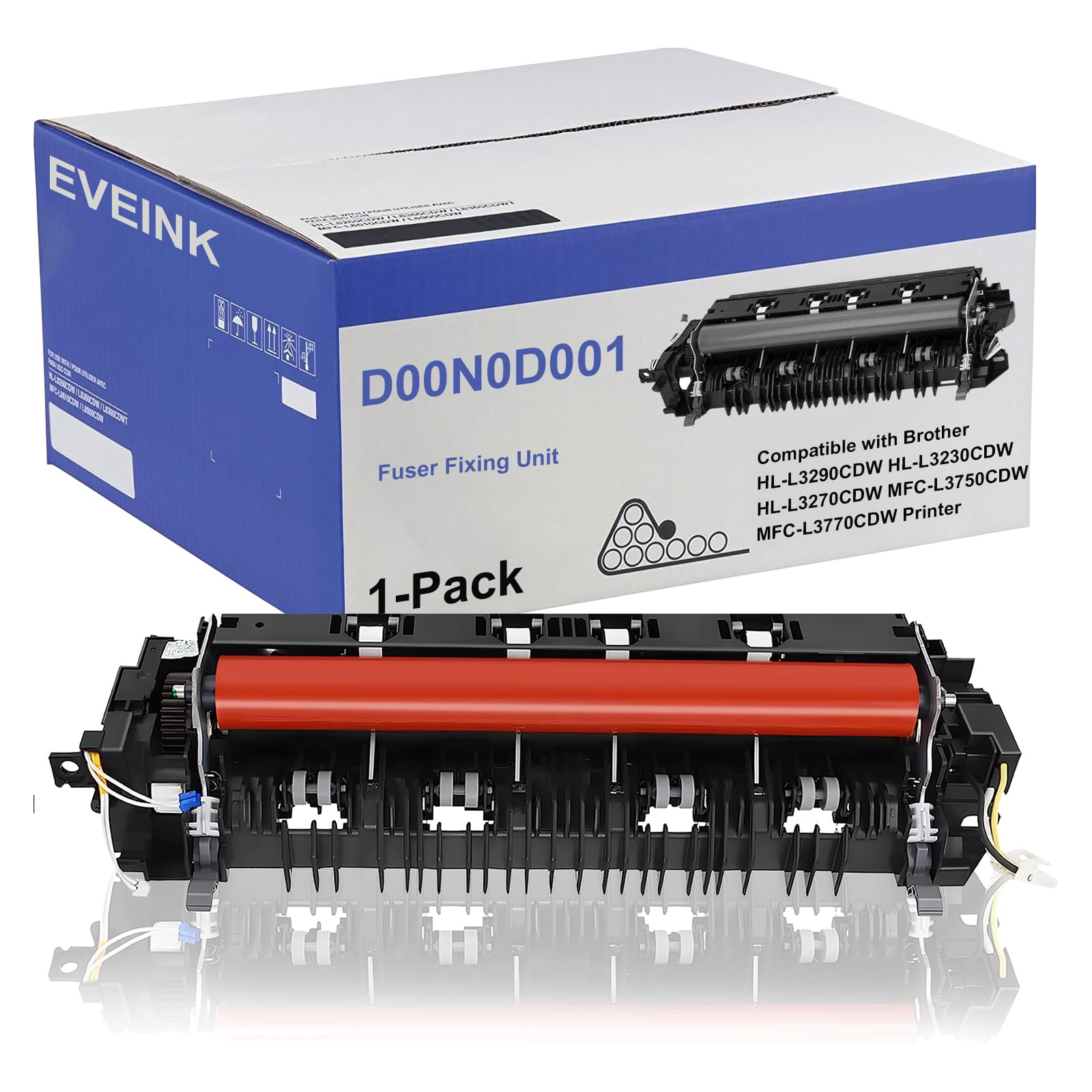 Amazon.com: D00N0D001 Fuser Fixing Unit Replacement for Brother HL ...