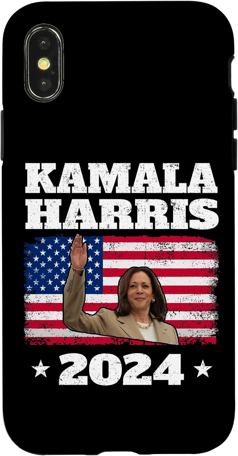 Amazon.com: iPhone X/XS Kamala Harris For President 2024 Campaign USA ...