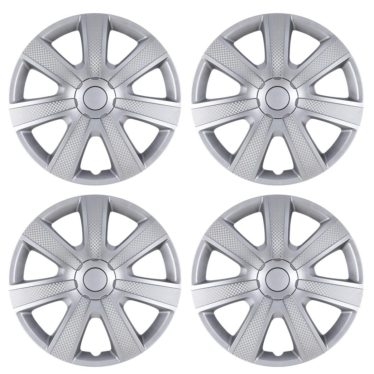 Amazon.com: I1MOTOR Hubcaps 15", Wheel Rim Cover Universal R15 Hub Caps ...