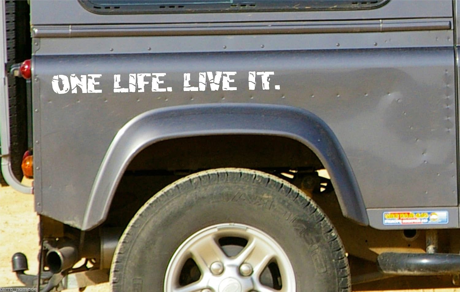 ONE Life Live IT Stickers Vinyl : Amazon.co.uk: Home & Kitchen