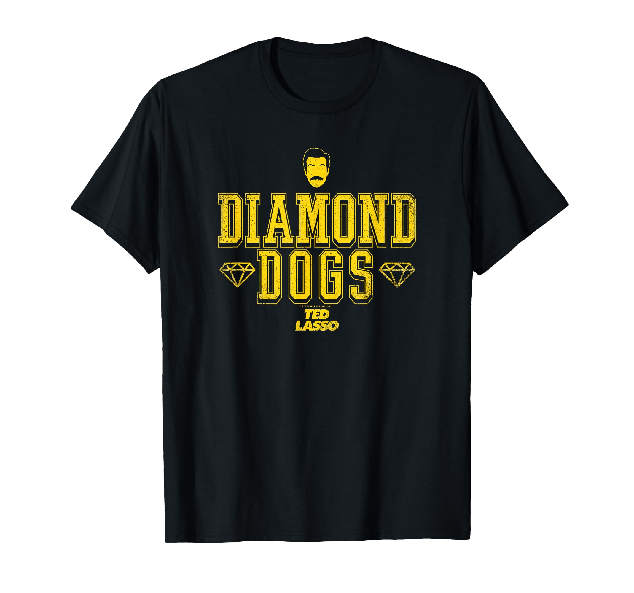 Amazon.com: Ted Lasso Diamond Dogs Logo T-Shirt : Clothing, Shoes & Jewelry