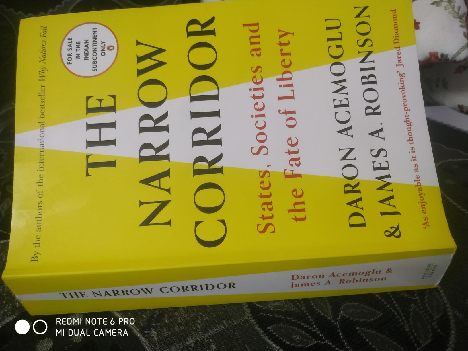 The Narrow Corridor : Acemoglu, Daron, Robinson, James A.: Amazon.in: Books
