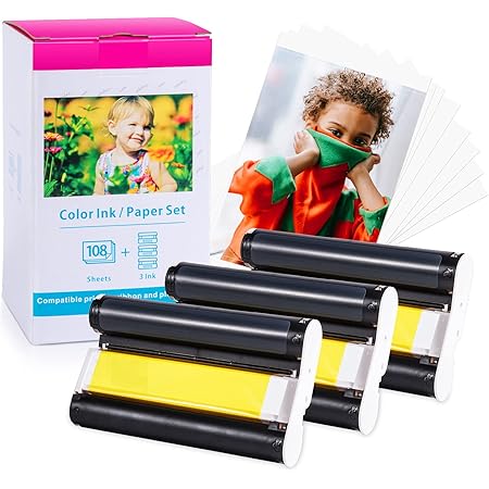 Amazon.com: Canon KP-108IN Ink/Paper Set : Office Products