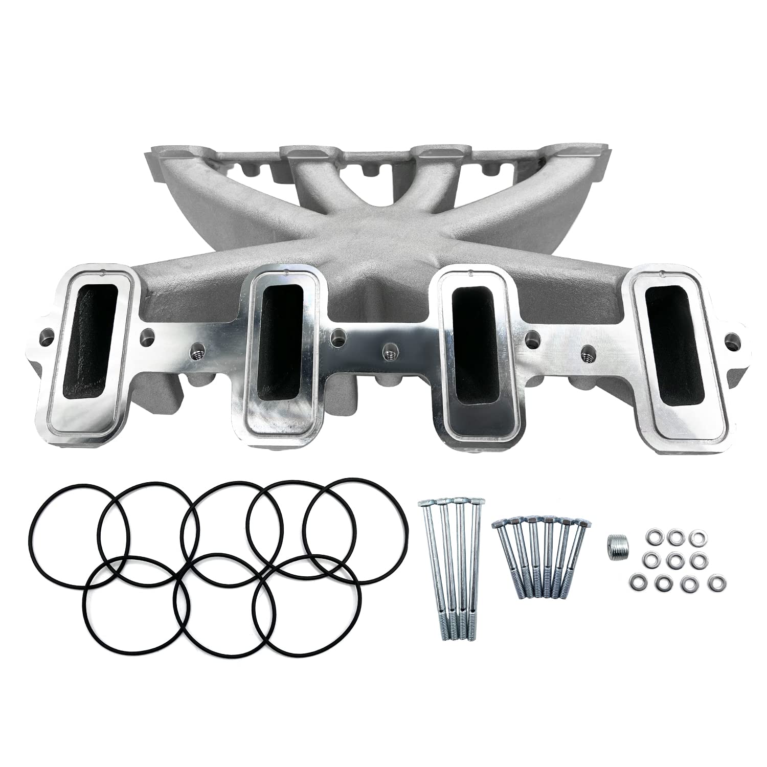 300-132 Single Plane Carb Intake Manifold for GM LS1 LS2 LS6 Compatible ...